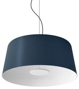 Linea Light Delfi_P, moderní závěsné svítidlo, 32W LED 2700K, modrá, průměr 65cm