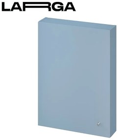 Cersanit Larga, závěsná skříňka 60cm, modrá matná, S932-005