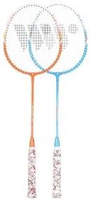 Badmintonový set WISH 55K, Oranžová a modrá