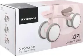 KikkaBoo Zipi růžová / Odrážedlo / hliníkový rám / EVA kola / od 1 do