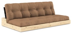 Hnědá rozkládací pohovka 196 cm Base – Karup Design