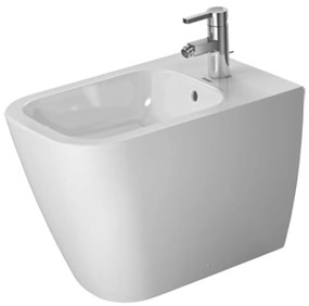 Duravit Happy D.2 - Stojící bidet, 1 otvor pro armaturu propíchnutý, 365 x 570 mm, bílý 2267100000