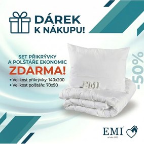 Matrace Memory Spring EMI 90x200 + Sada na spaní ZDARMA