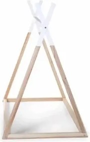 Childhome Postel Tipi stan konstrukce Natural White 70x140cm