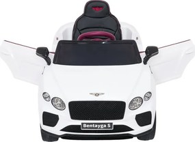Elektrické autíčko Bentley Bentayga S bílé