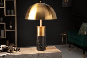 Invicta Interior Designová stolní lampa zlatá - Heridé