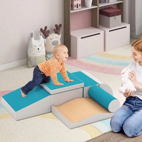Costway 7 TLG. Pěnové stavebnice Měkké stavebnice na běhání a lezení Obří