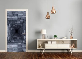 Samolepící fototapeta na dveře Tunel 95x205 cm