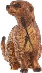 ZOOTED Figurka Surikata světle hnědá / Plast / 6 cm / 3+