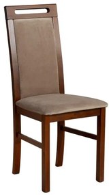 Drewmix jídelní židle ROMA 6 dřevo: bílá, látka: látka