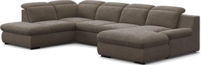 XXXLutz SEDACÍ SOUPRAVA, textil, šedá Welnova - Sedací soupravy - 000552042107