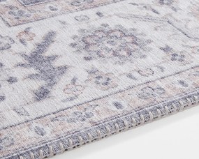 Nouristan - Hanse Home koberce Kusový koberec Asmar 104003 Mauve/Pink - 80x200 cm