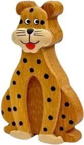2Kids Toys Dřevěná magnetka velká Leopard