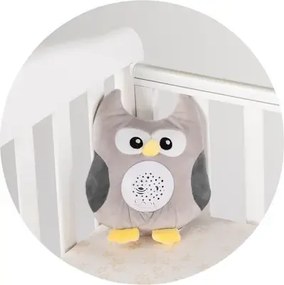 CHIPOLINO Plyšová Sova s projektorem a hudbou