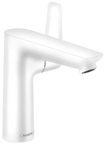 Hansgrohe Talis E, páková umyvadlová baterie 150 s odtokovou soupravou s táhlem, bílá matná, 71754700