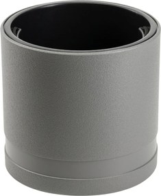 Květináč LUNA Cylinder 30,8 cm antracitový