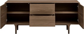 House Nordic Komoda DARWIN tmavě hnědá 180×45 cm 3150101