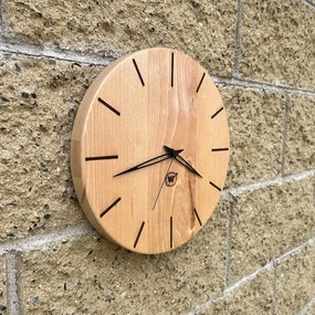 Woodlaf Dřevěné nástěnné hodiny Oliver