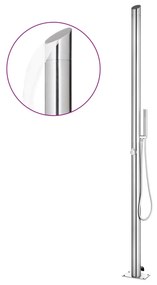Zahradní sprcha 220 cm nerezová ocel 315942