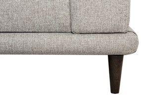 Hanah Home Čtyřmístná pohovka NERO šedá pravá 250 cm