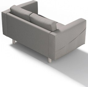 Potah na pohovku IKEA Norsborg 2-místná barva šedá látka pletený vzor