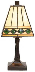 Stolní lampa Tiffany ART DECO Clayre &amp; Eef 5LL-5994