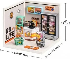 RoboTime miniatura domečku Obchod se zásobami / od 14 let