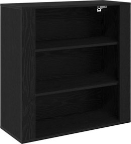 Vysoký bufet Černý dub 80 x 33 x 150 cm Kompozitní dřevo 3333079
