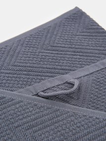 Sinsay - Sada ručníků s žakárovým vzorem 2 pack - šedá