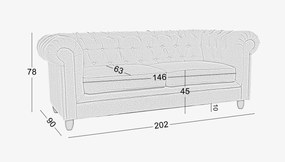 Křeslo CHESTRFILD 1
