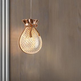 Toolight Toolight, závěsné stropní svítidlo 1xG9 LHJ107-1CP, světlé růžové zlato, OSW-50043