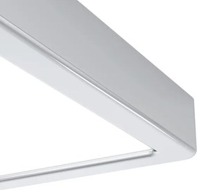 Eglo 901765 - LED Koup. strop. svítidlo FUEVA LED/7W/230V 15x15 cm IP44 chrom
