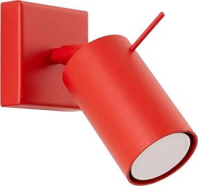 Sollux Lighting Nástěnné svítidlo RING červené