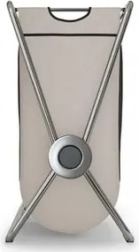 Simplehuman Skladací koš na prádlo dvojitý hnědá / ocel + polyester