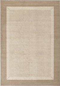 Hanse Home, AKCE: 👣🛡️120x170 cm Kusový koberec Basic 102498 + protiskluzová úprava, béžová, chodba / předsíň