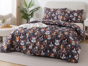 XPOSE® Bavlněné Renforcé povlečení DOGS