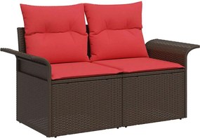 Sada zahradních pohovek 6 ks Poly ratan 3360255