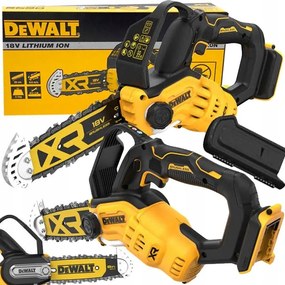 Mini Aku Řetězová Pila Bezuhlíková Na Větve 20 cm DeWALT