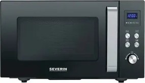 Severin MW 7763 černá / Mikrovlnná trouba / 1000W / 25l / gril / 9 pro