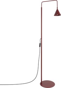 Sollux Lighting Stojací lampa NOX bordó