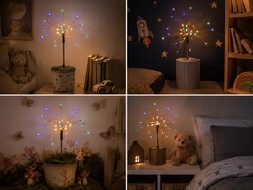Led světýlka STARRY SKY 40 LED 80x30 cm, barevné