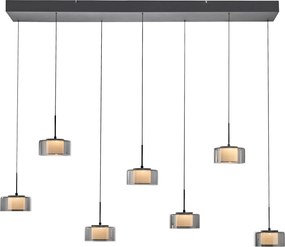XXXLutz ZÁVĚSNÉ LED SVÍTIDLO, 126/21/180 cm - Závěsná světla - 003467029501