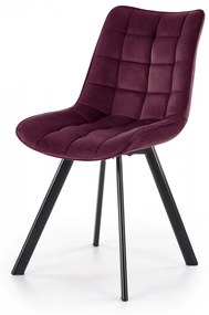 Designová  židle Mirah bordó