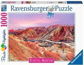 Ravensburger Dechberoucí hory Duhové hory Čína / 1000 dílků / od 14 le