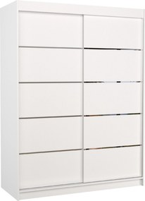 ADRK Šatní skříň posuvná LUFT W 150, bílá