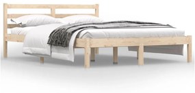 Rám postele masivní borovice 120 x 190 cm Small Double