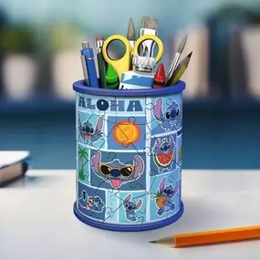 Ravensburger 3D Stojan na tužky Disney: Stitch / 54 dílků / od: 6 let