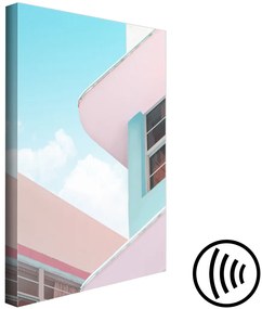 Obraz Budova ve stylu Miami Beach - minimalistická architektura