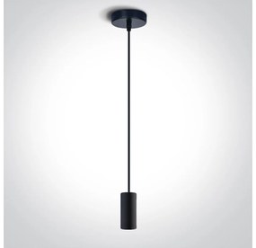 ONE Light 63124/B závěsné svítidlo, černé, E27, 9,5cm, IP20