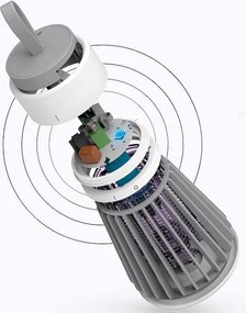 Verk Group Uv insekticidní lampa na komáry mouchy elektrický lapač hmyzu účinný